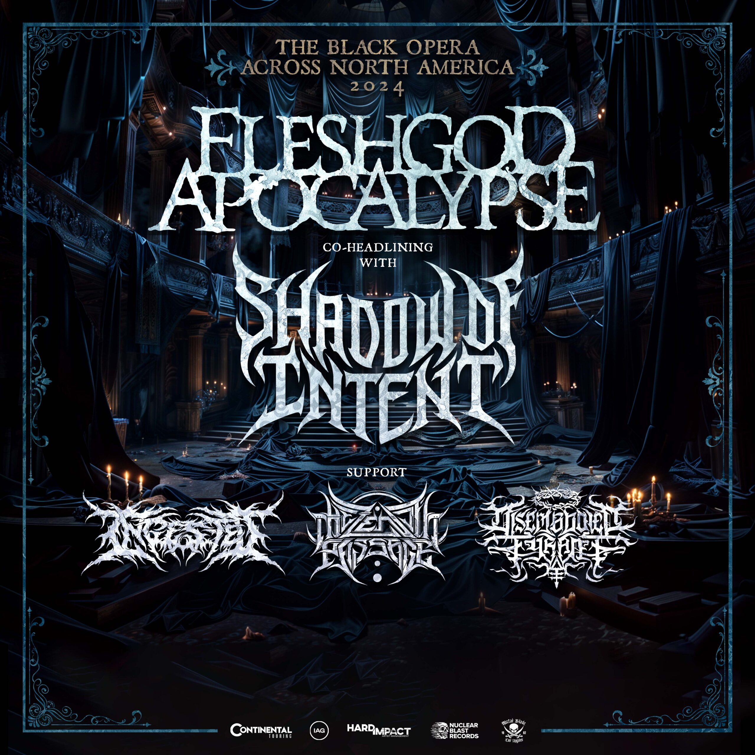 Fleshgod Apocalypse & Shadow of Intent – The Black Opera Across North ...